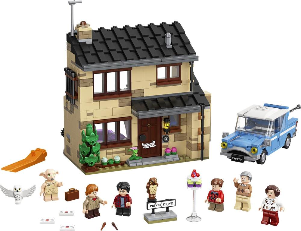 女贞路 4 号（4 Privet Drive）（乐高LEGO 75968、坦克 11571、无牌 6062、无牌 80002、无牌 ...