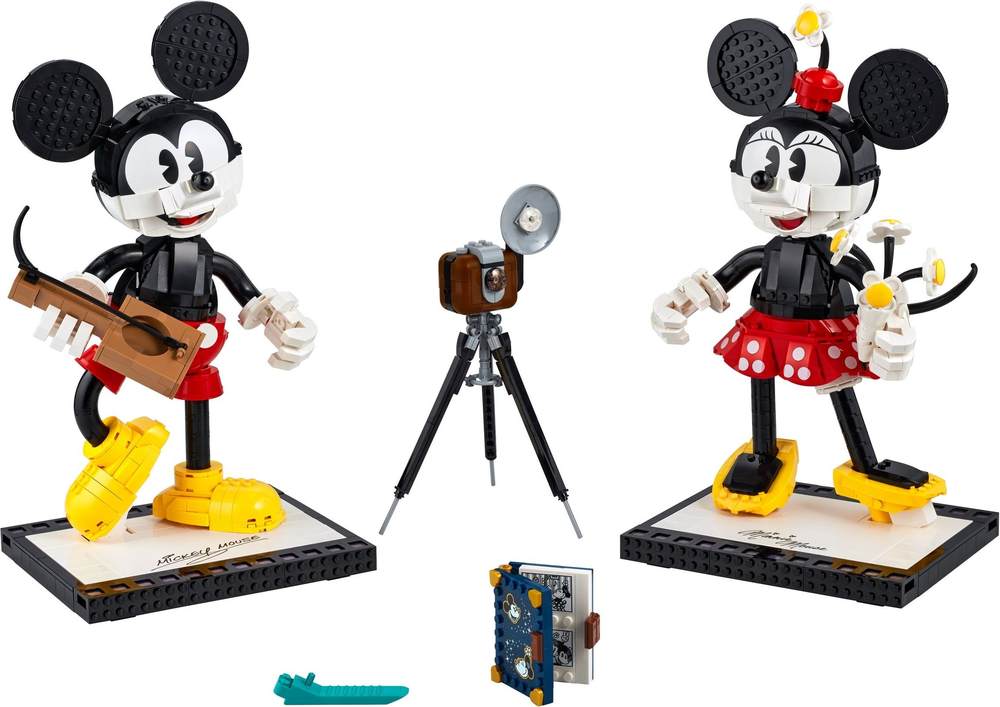 米奇和米妮（Mickey Mouse and Minnie Mouse Buildable Characters）（乐高LEGO 43179 ...