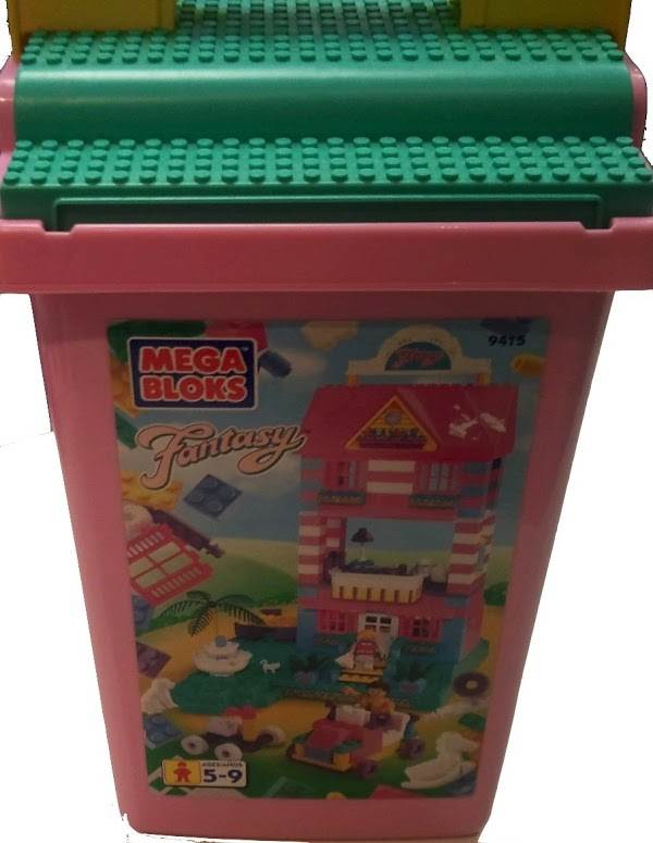 大号桶（Bulk Bucket）（美家宝/美高 Mega Bloks 9415） | Brick4.com - 最实用的国产积木索引表