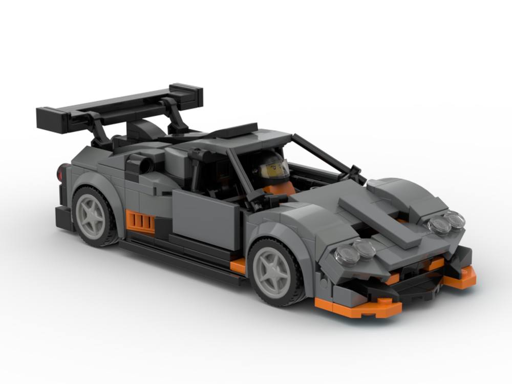 帕加尼 Huayra（Pagani Huayra Imola）（Rebrickable MOC-33637、潘洛斯PanlosBrick/积乎 ...