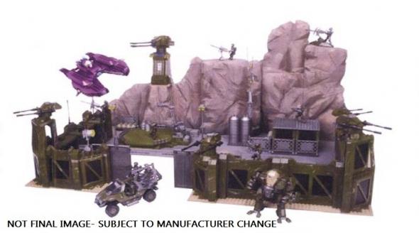光环：UNSC Firebase（UNSC Firebase）（美家宝/美高 Mega Bloks 96590） | Brick4.com ...