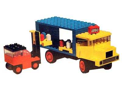 卡车和叉车（Lorry and Fork Lift Truck）（乐高LEGO 381） | Brick4.com - 最实用的国产积木索引表