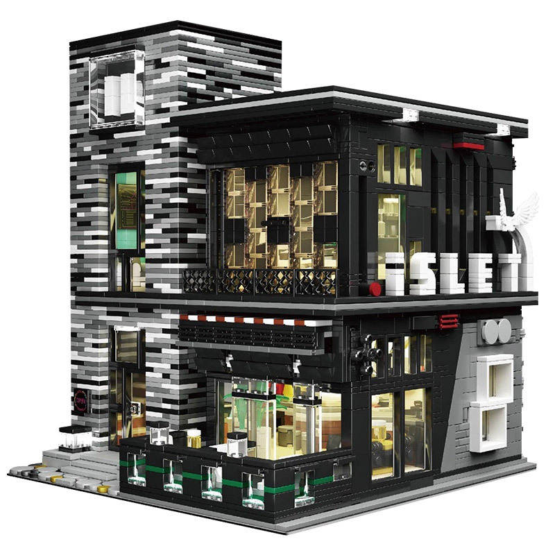 酒吧（LEGO Pub & restaurant Modular 'ISLET'）（Rebrickable MOC-53084、宇星模王 ...