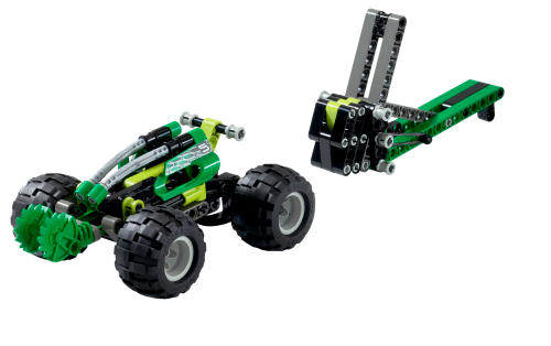 疯狂赛车：冲撞猛禽（Slammer Raptor）（乐高LEGO 8469） | Brick4.com - 最实用的国产积木索引表