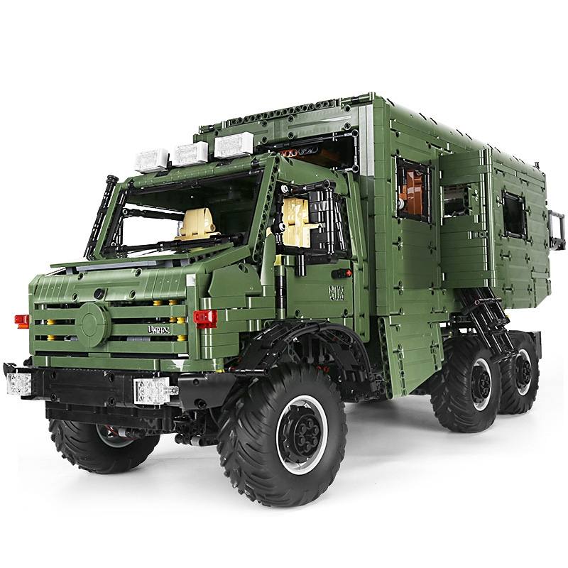 梅赛德斯-奔驰 乌尼莫克 房车（Mercedes-Benz Unimog）（雷尔娱乐/深圳雷尔 LE-J907） | Brick4.com ...