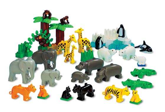 野生动物（Wild Animals Set）（乐高LEGO 9210） | Brick4.com - 最实用的国产积木索引表