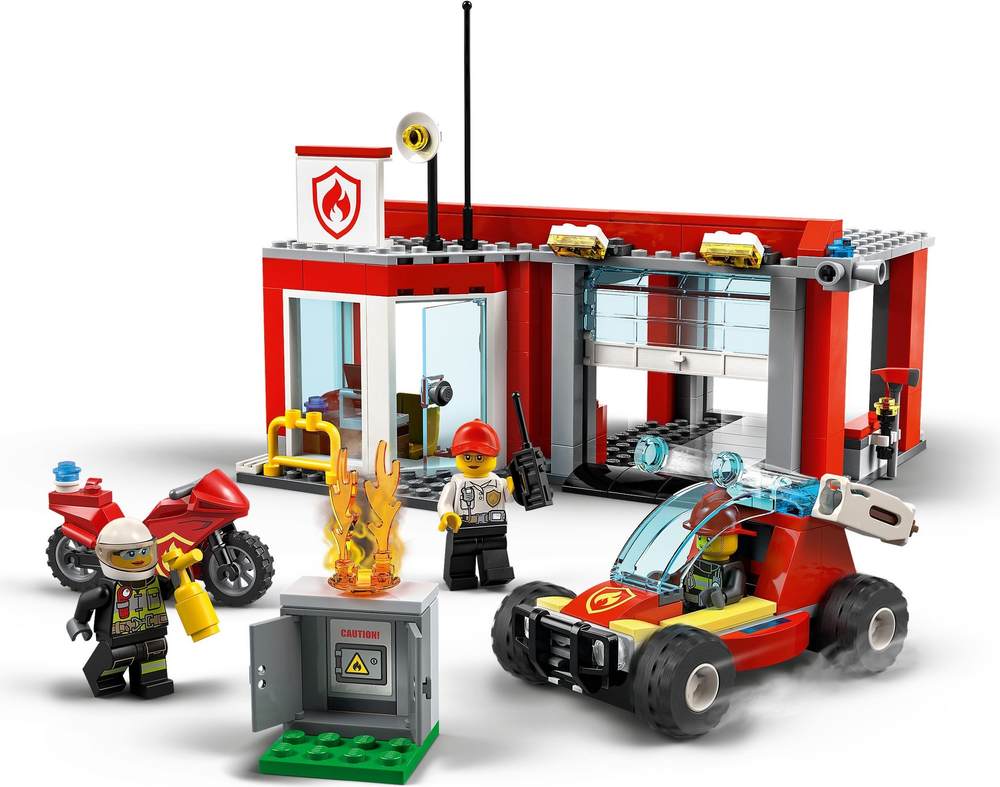 消防局入门套装（Fire Station Starter Set）（乐高LEGO 77943） | Brick4.com - 最实用的国产积木索引表
