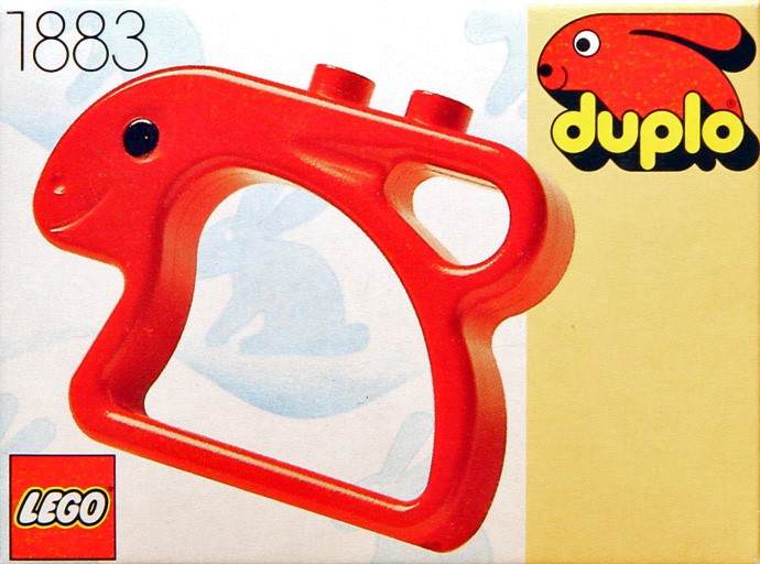 Rabbit Rattle（Rabbit Rattle）（乐高LEGO 1883） | Brick4.com - 最实用的国产积木索引表