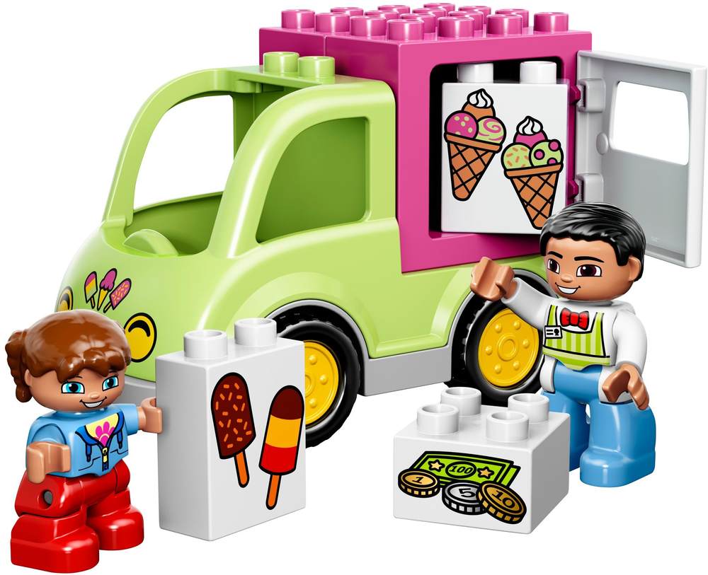 冰淇淋卡车（Ice Cream Truck）（乐高LEGO 10586） | Brick4.com - 最实用的国产积木索引表
