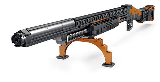 S1897霰弹枪 8款组合（Military）（开智KAZI KY88006） | Brick4.com - 最实用的国产积木索引表
