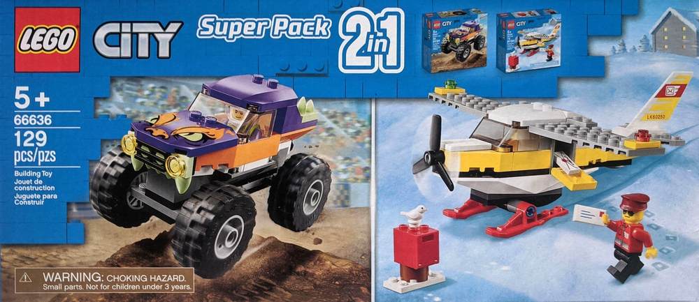 城市二合一包（City 2 in 1 pack）（乐高LEGO 66636） | Brick4.com - 最实用的国产积木索引表
