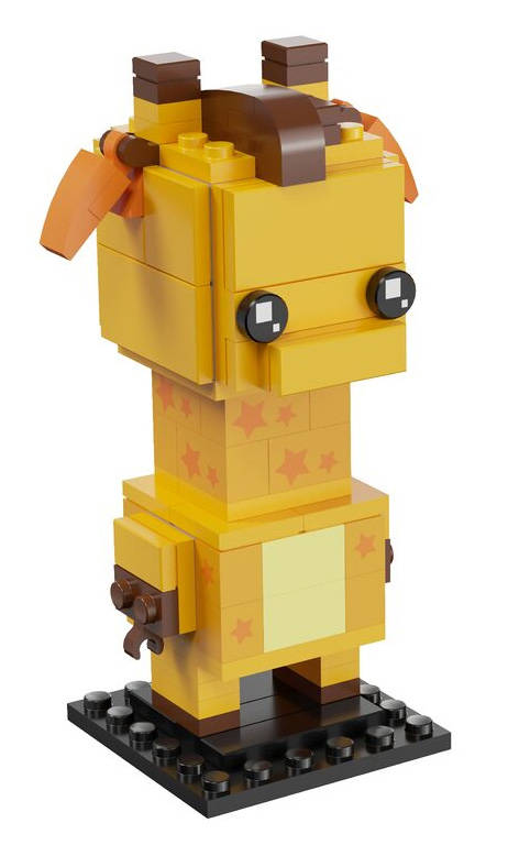 方头仔：玩具反斗城长颈鹿杰佛瑞（Geoffrey）（乐高LEGO 40316） | Brick4.com - 最实用的国产积木索引表