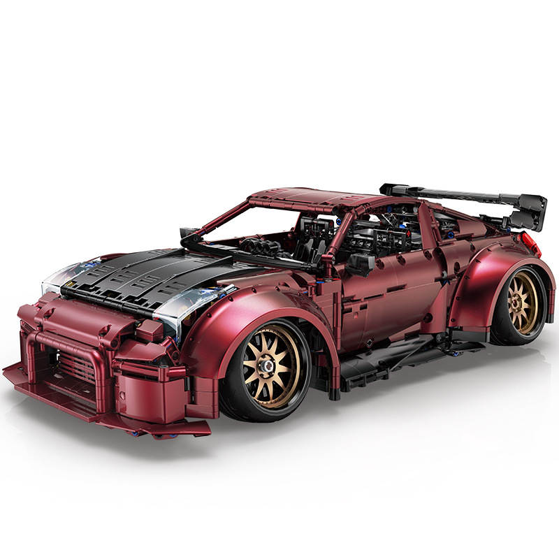 红色低趴跑车（Red Turbo）（悦创HAPPY BUILD/信宇科技/盘古PANGU YC-23005） | Brick4.com - 最 ...