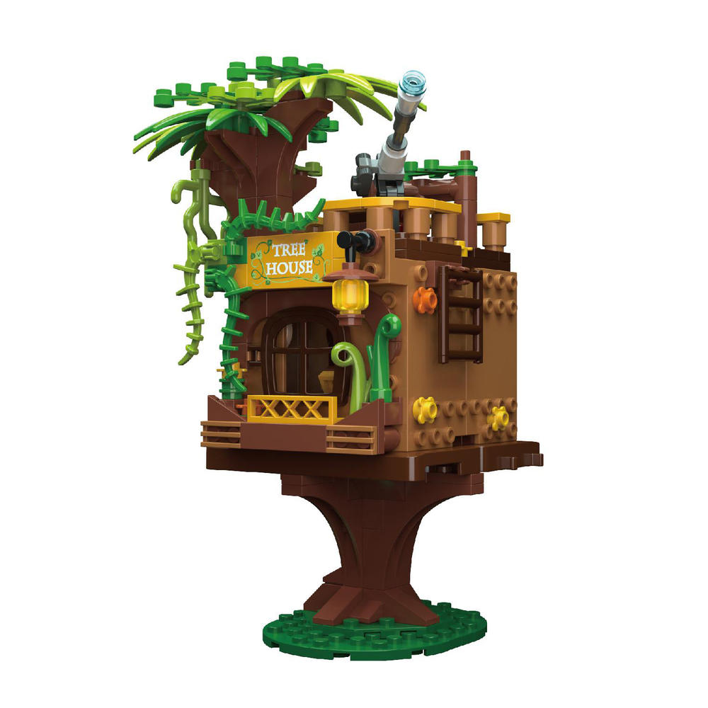 星梦叠乐园：丛林树屋（The Great a Land：Tree House）（佳奇JAKI JK2111） | Brick4.com - 最 ...
