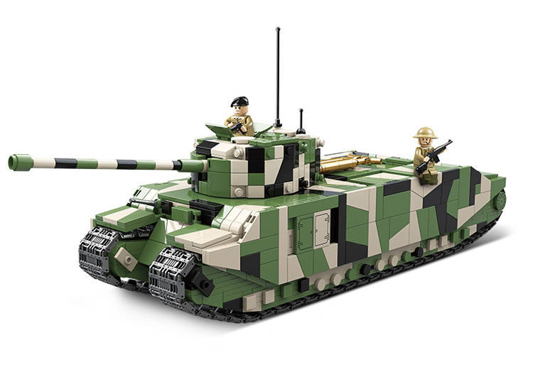 二战英军TOG II重型坦克（Britsh TOG II Super Heavy Tank）（全冠QUANGUAN 100241 ...