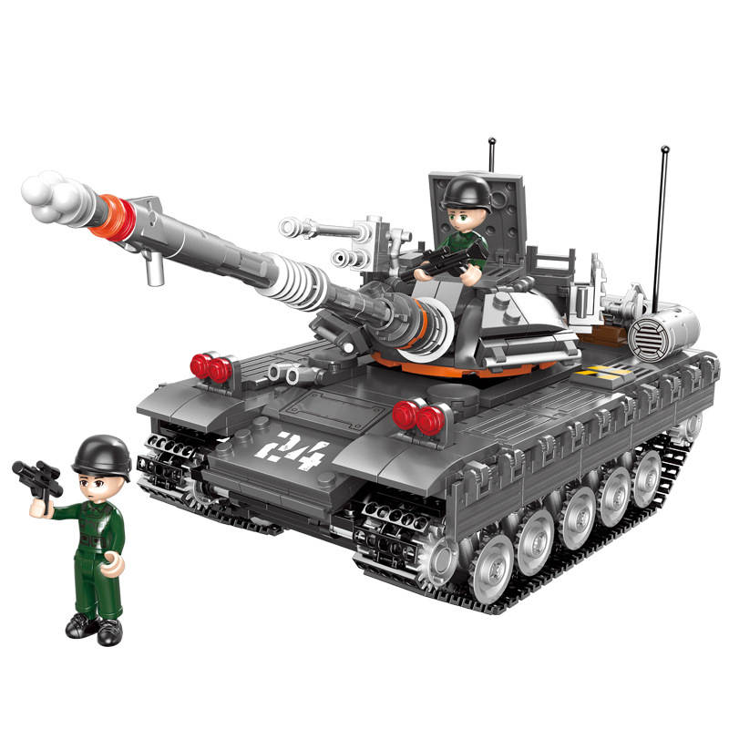 穿越战场：T59坦克（T59 Tank）（星堡XINGBAO XB-50024） | Brick4.com - 最实用的国产积木索引表