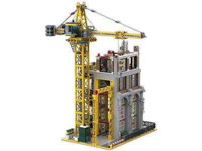 建筑工地街景（Modular Construction Site）（乐高LEGO 910008） | Brick4.com - 最实用的国产积木索引表