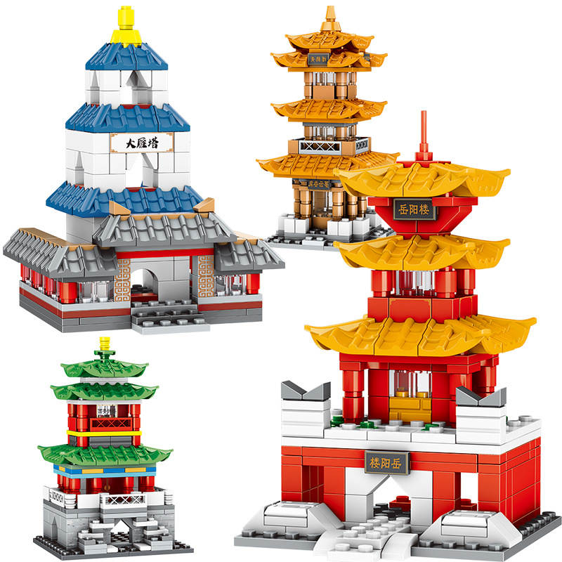 古典建筑 4款（明迪minGDi K235） | Brick4.com - 最实用的国产积木索引表