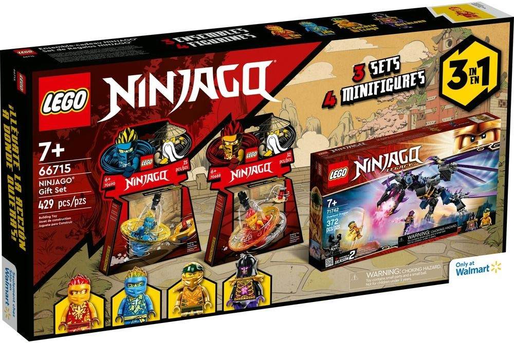 幻影忍者礼品套装（NINJAGO Gift Set）（乐高LEGO 66715） | Brick4.com - 最实用的国产积木索引表