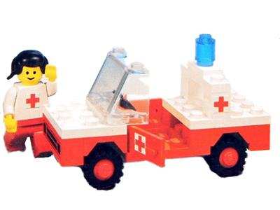红十字救护车（Red Cross Car）（乐高LEGO 623） | Brick4.com - 最实用的国产积木索引表