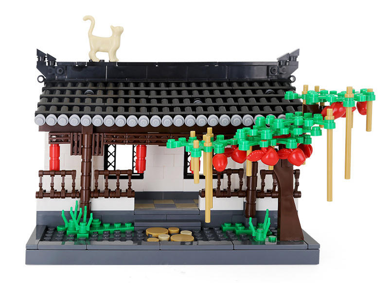 徽派建筑-走廊（The corridor of hui-style architecture）（万格WANGE/立高LIGAO/乐博士Dr ...