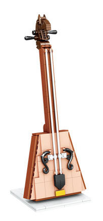 乐器：积木马头琴（Musical Instrument：Matouqin）（Lin07 00947） | Brick4.com - 最实用的 ...