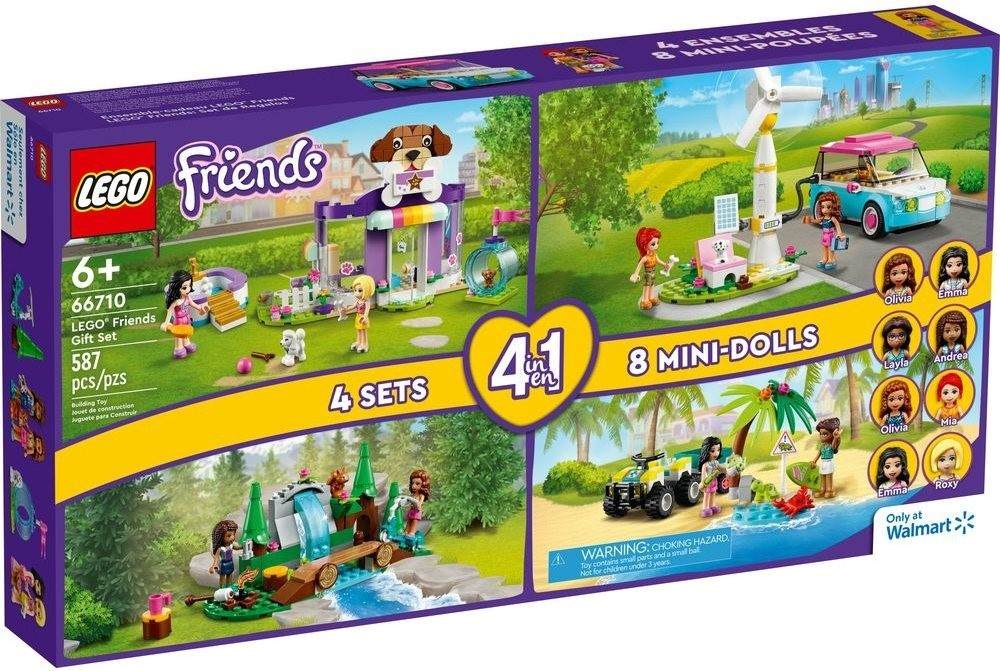 好朋友礼品套装（LEGO Friends Gift Set）（乐高LEGO 66710） | Brick4.com - 最实用的国产积木索引表