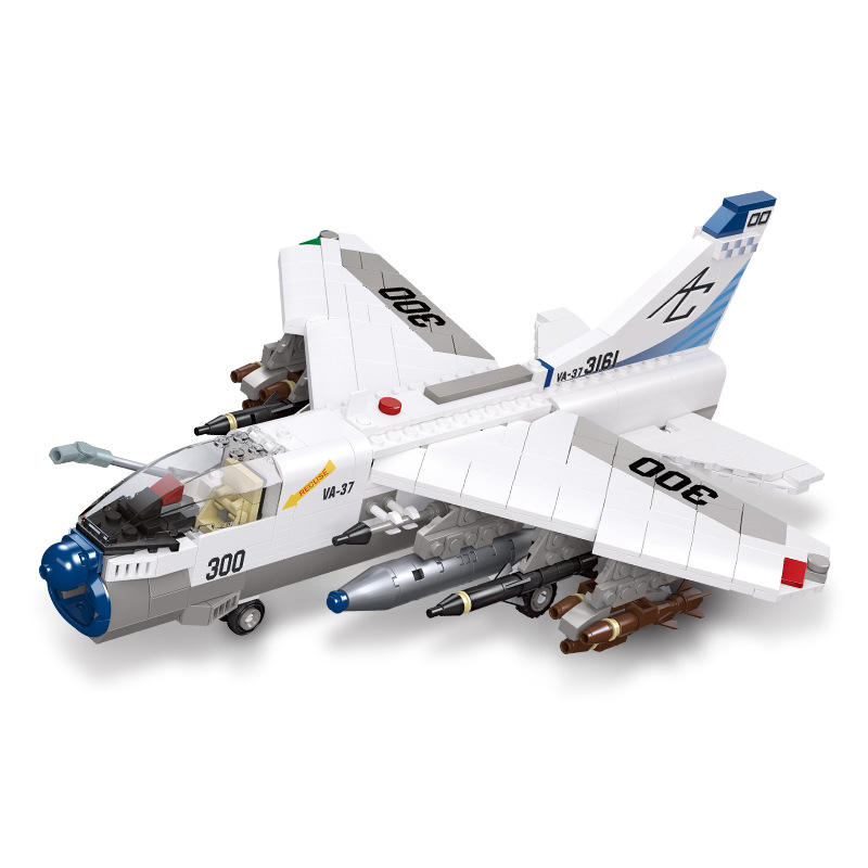 A-7攻击机（A-7 Attack Aircraft）（杰星JIESTAR 61044） | Brick4.com - 最实用的国产积木索引表