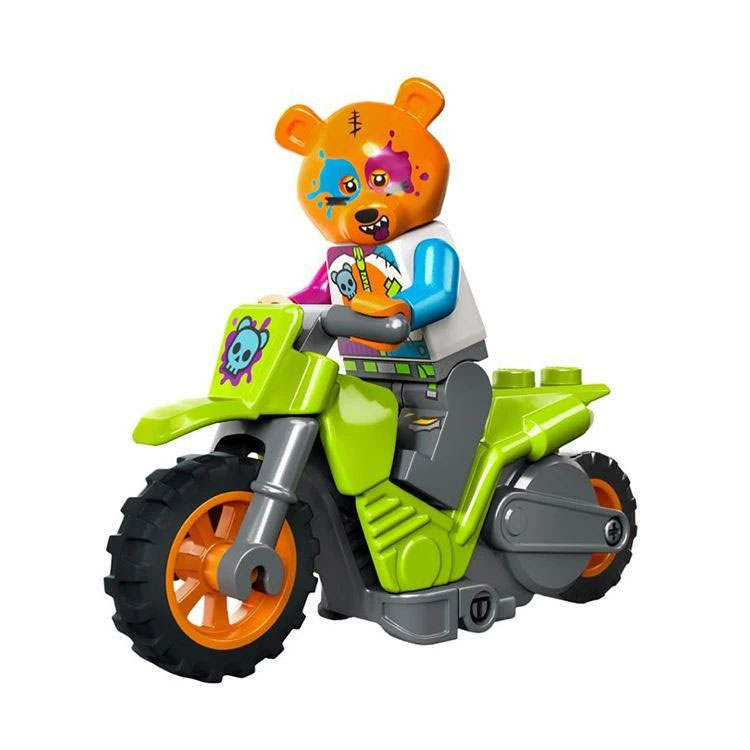 特技：猛熊特技摩托车（Bear Stunt Bike）（乐高LEGO 60356） | Brick4.com - 最实用的国产积木索引表
