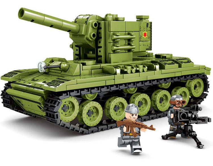苏联KV-2重型坦克（KV-2 Heavy Tank）（乐毅积木 66016） | Brick4.com - 最实用的国产积木索引表