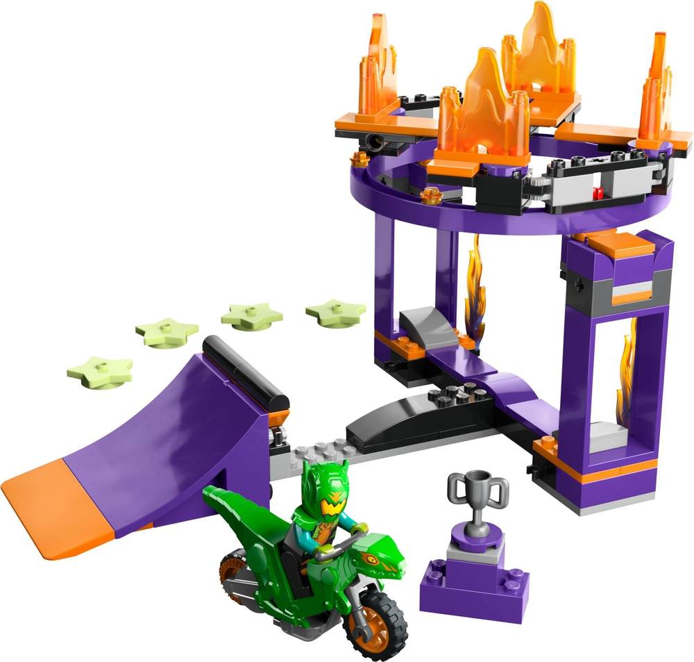 特技：灌篮特技表演（Dunk Stunt Ramp Challenge）（乐高LEGO 60359） | Brick4.com - 最实用的 ...