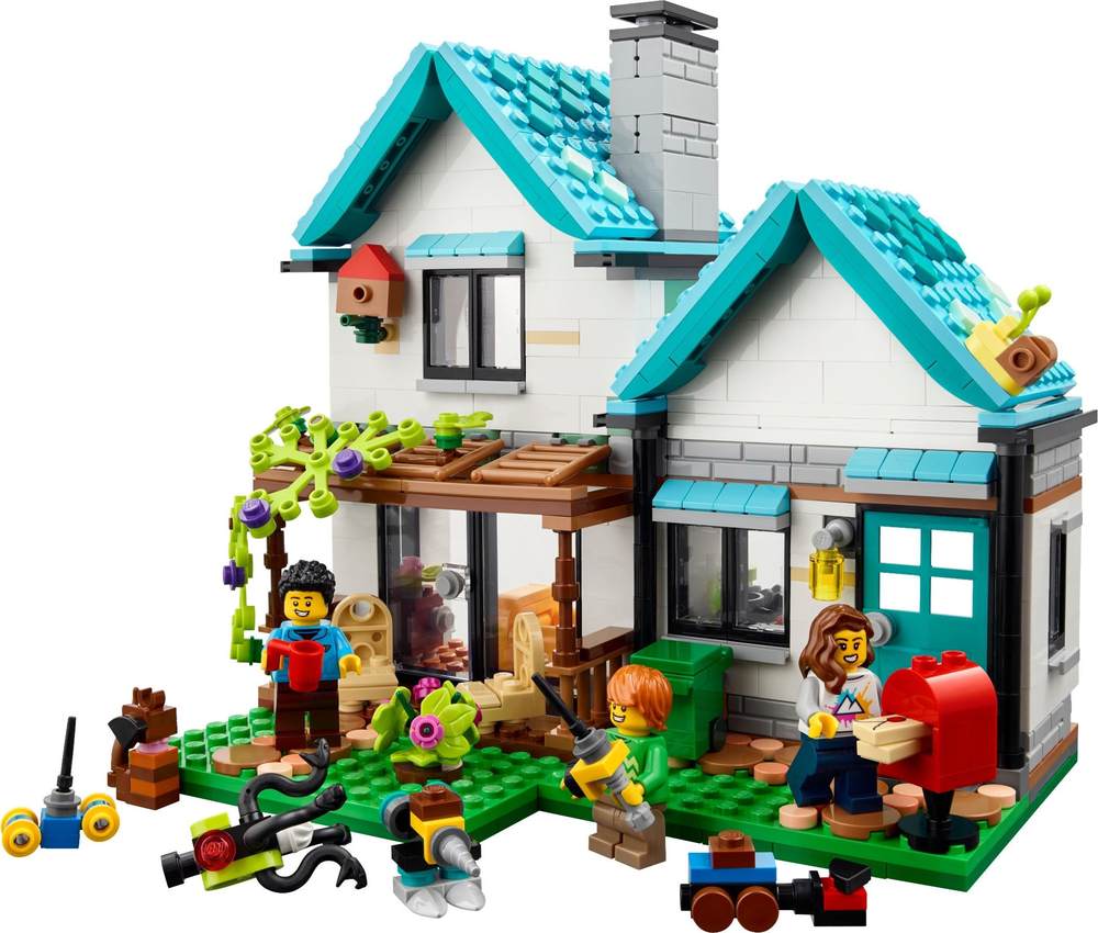 舒适别墅（Cosy House）（乐高LEGO 31139） | Brick4.com - 最实用的国产积木索引表