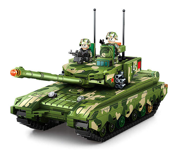 99B主战坦克（99B Main Battle Tank）（森宝SEMBO 203145） | Brick4.com - 最实用的国产积木索引表