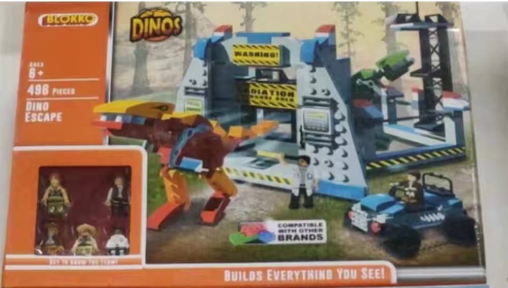 恐龙（Dino Escape）（blokko 【未知】） | Brick4.com - 最实用的国产积木索引表
