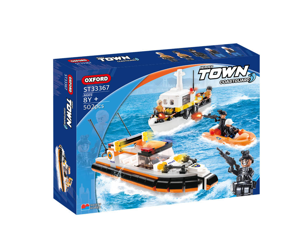 城市英雄：海岸警卫队（小牛津OXFORD ST33367） | Brick4.com - 最实用的国产积木索引表