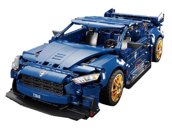野马美式积木车（Technology Super Racing）（泰高乐 T2040） | Brick4.com - 最实用的国产积木索引表