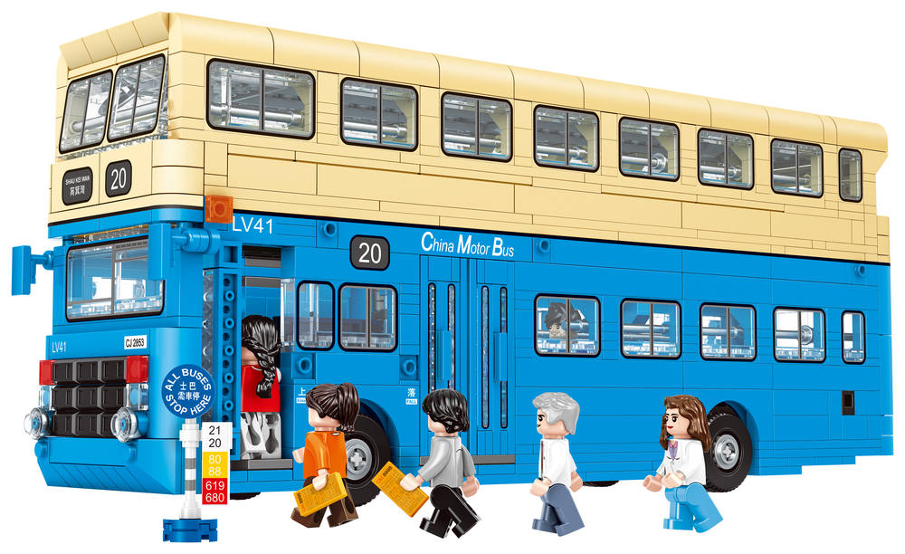 小城故事：中华巴士（City Story：CHINA MOTOR BUS）（乐雅儿玩具Royal Toys RT16） | Brick4 ...