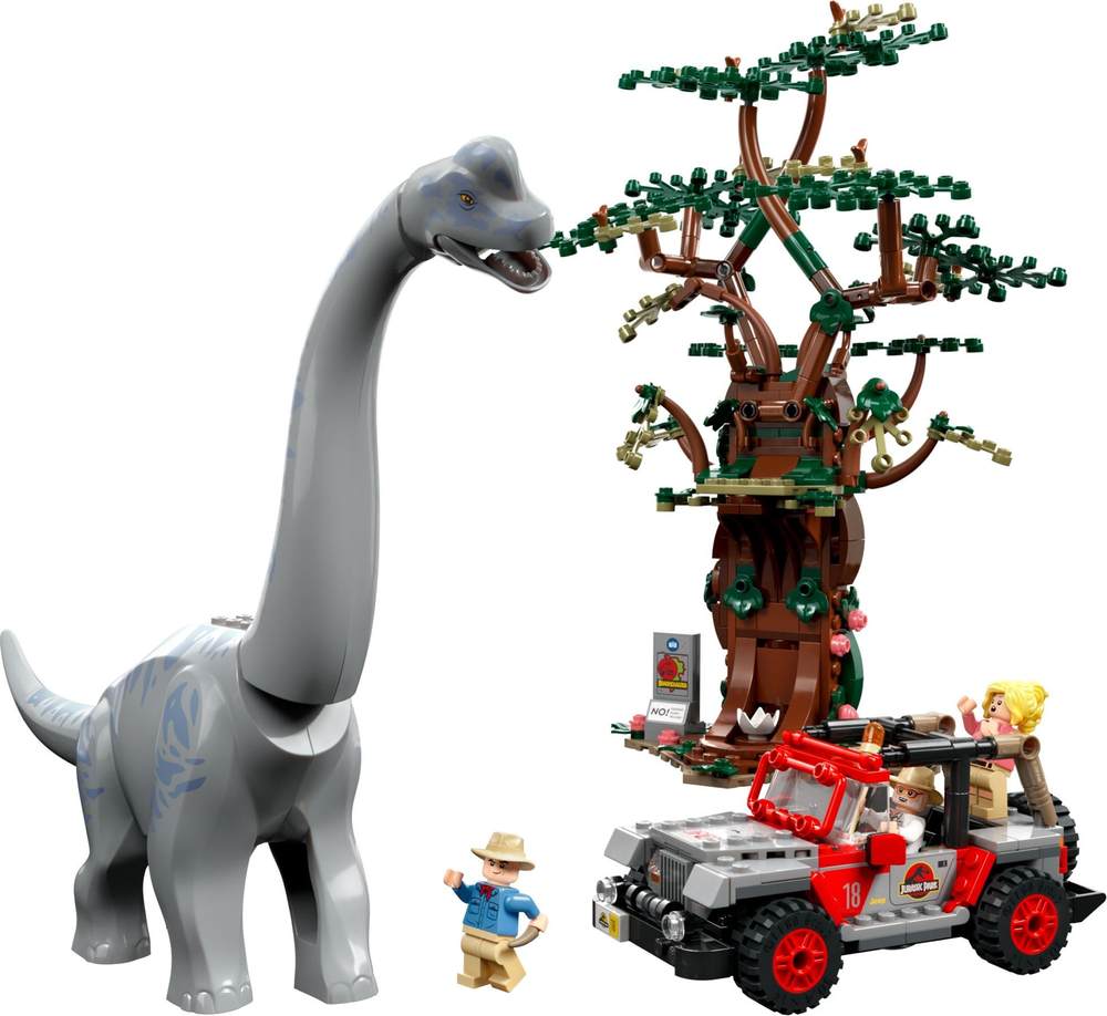 腕龙奇观（Brachiosaurus Discovery）（乐高LEGO 76960、无牌 K88021） | Brick4.com - 最 ...