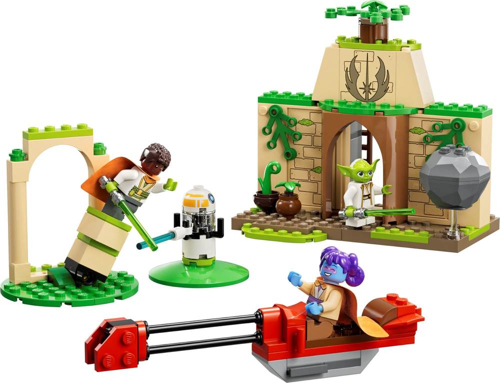 特努绝地圣殿（Tenoo Jedi Temple）（乐高LEGO 75358） | Brick4.com - 最实用的国产积木索引表