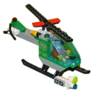 城市：电视转播直升机（TV Chopper）（乐高LEGO 6425） | Brick4.com - 最实用的国产积木索引表