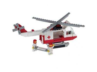 红十字救援直升机（Red Cross Helicopter）（乐高LEGO 6691） | Brick4.com - 最实用的国产积木索引表
