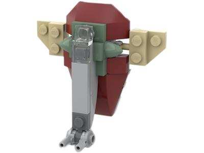 奴隶一号（Slave I）（乐高LEGO 911945） | Brick4.com - 最实用的国产积木索引表