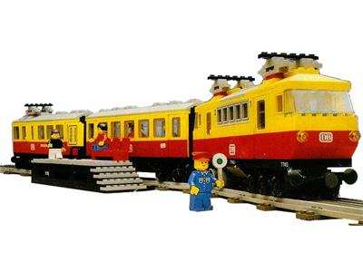 城际客运列车组（Inter-City Passenger Train Set）（乐高LEGO 7740） | Brick4.com - 最实用 ...