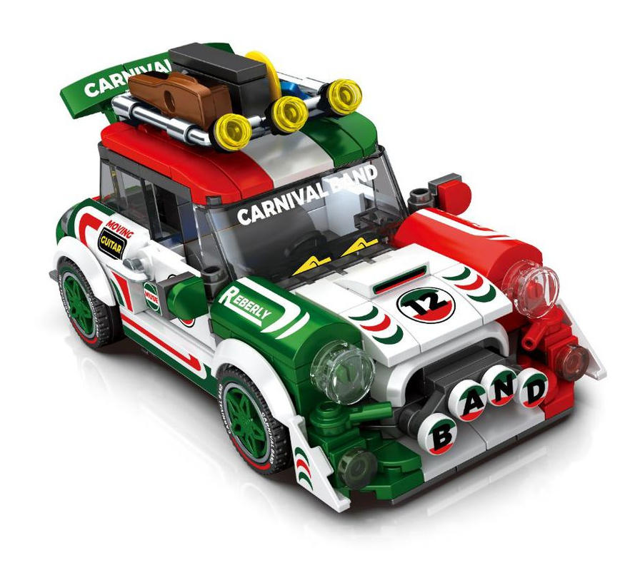 名车世界：狂欢乐队 BK.8（森宝SEMBO 714012） | Brick4.com - 最实用的国产积木索引表