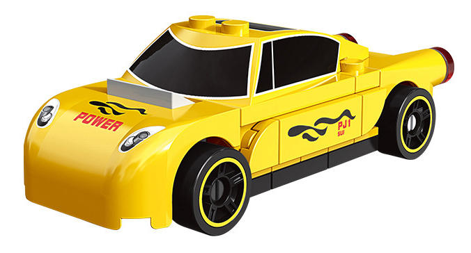 回力车：波普黄蜂赛车（Mini Racing PaceMaker）（迪库DECOOL 22010） | Brick4.com - 最实用的国产 ...