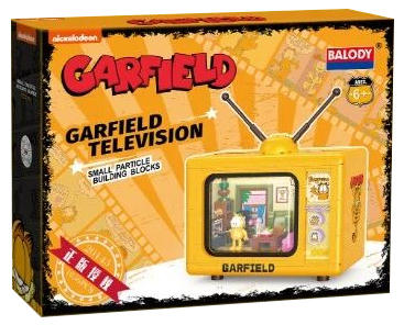 加菲猫电视（Garfield Television）（贝乐迪BALODY 20145） | Brick4.com - 最实用的国产积木索引表