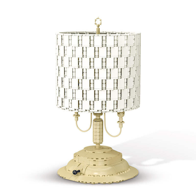 复古圆柱台灯（Table Lamp）（XMORK 031022） | Brick4.com - 最实用的国产积木索引表
