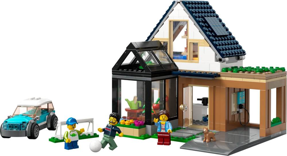 住宅与汽车（Family House）（乐高LEGO 60398） | Brick4.com - 最实用的国产积木索引表