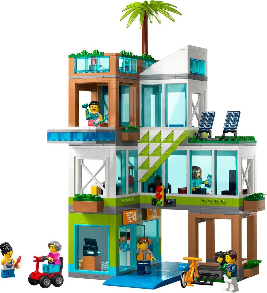 百变公寓（Apartment Building）（乐高LEGO 60365） | Brick4.com - 最实用的国产积木索引表