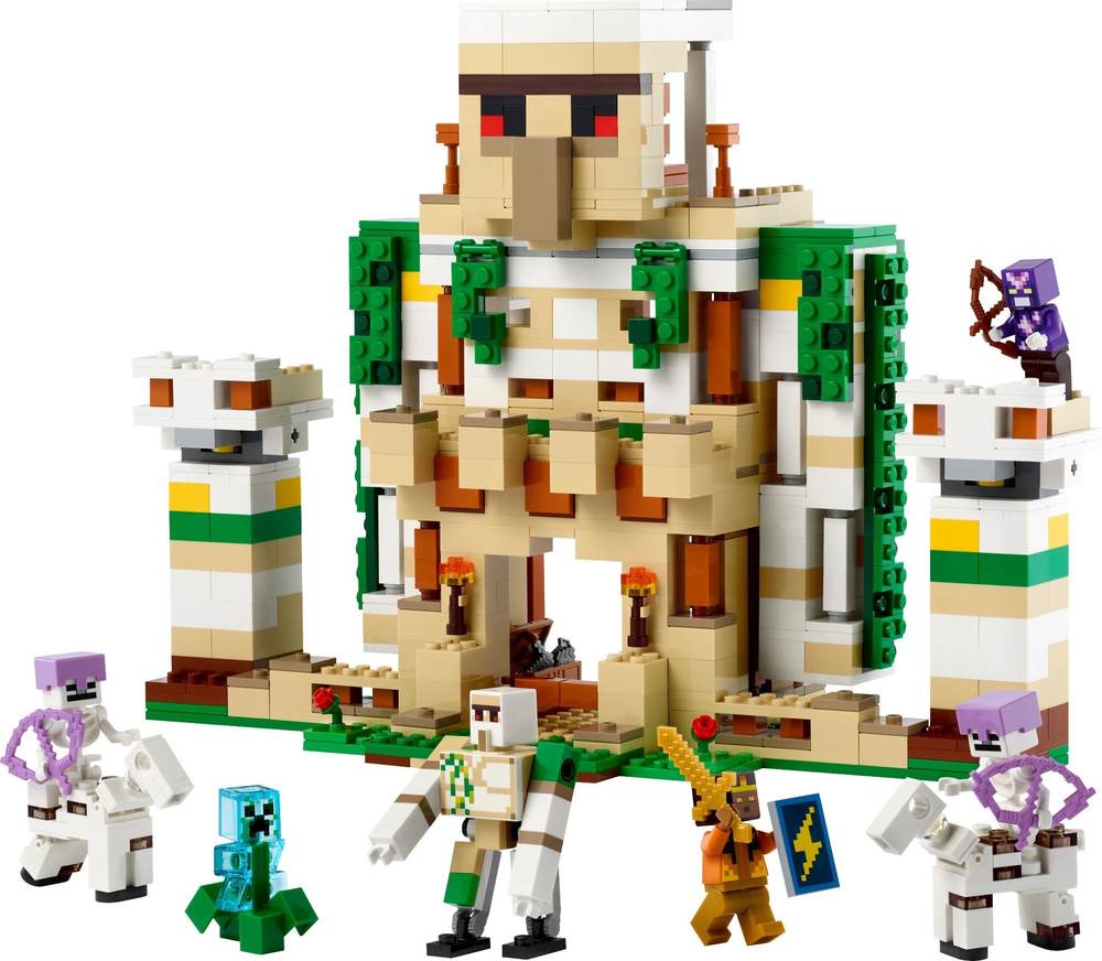铁傀儡堡垒（Iron Golem Fortress）（乐高LEGO 21250） | Brick4.com - 最实用的国产积木索引表